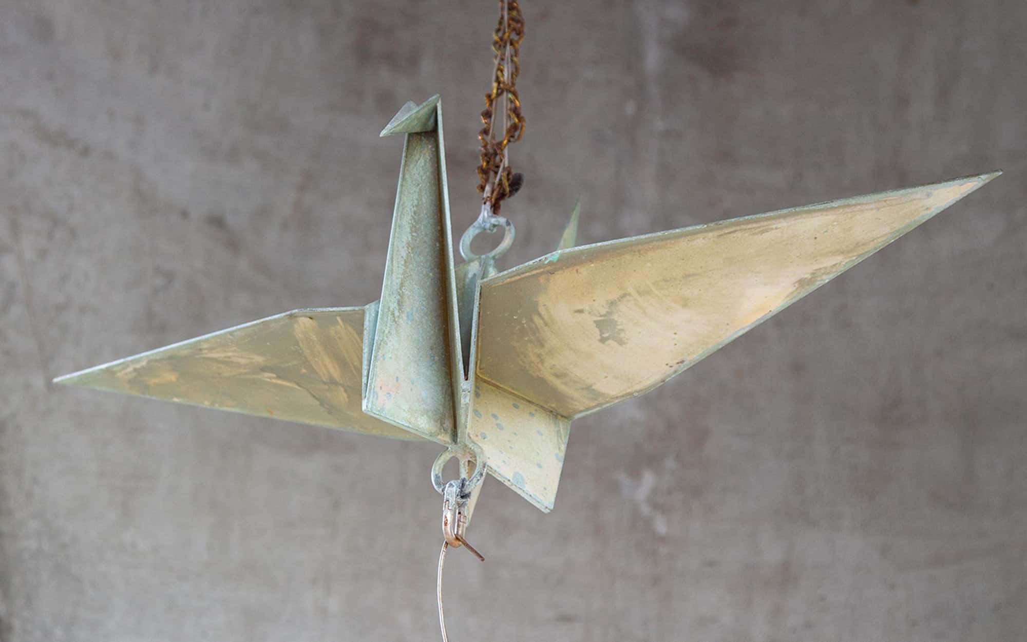 Origami Crane Paintings